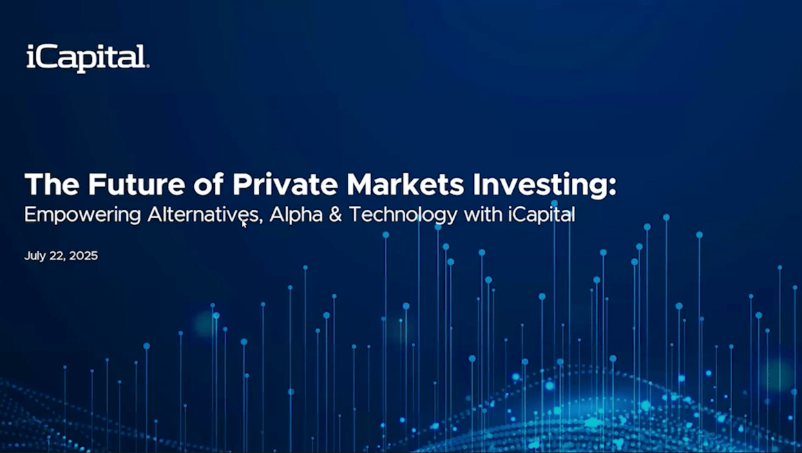 iCapital Marketplace | The Industry's Destination for Alternative ...